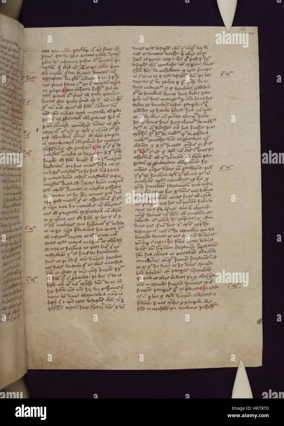 This image features one of the five English manuscripts held in the ...