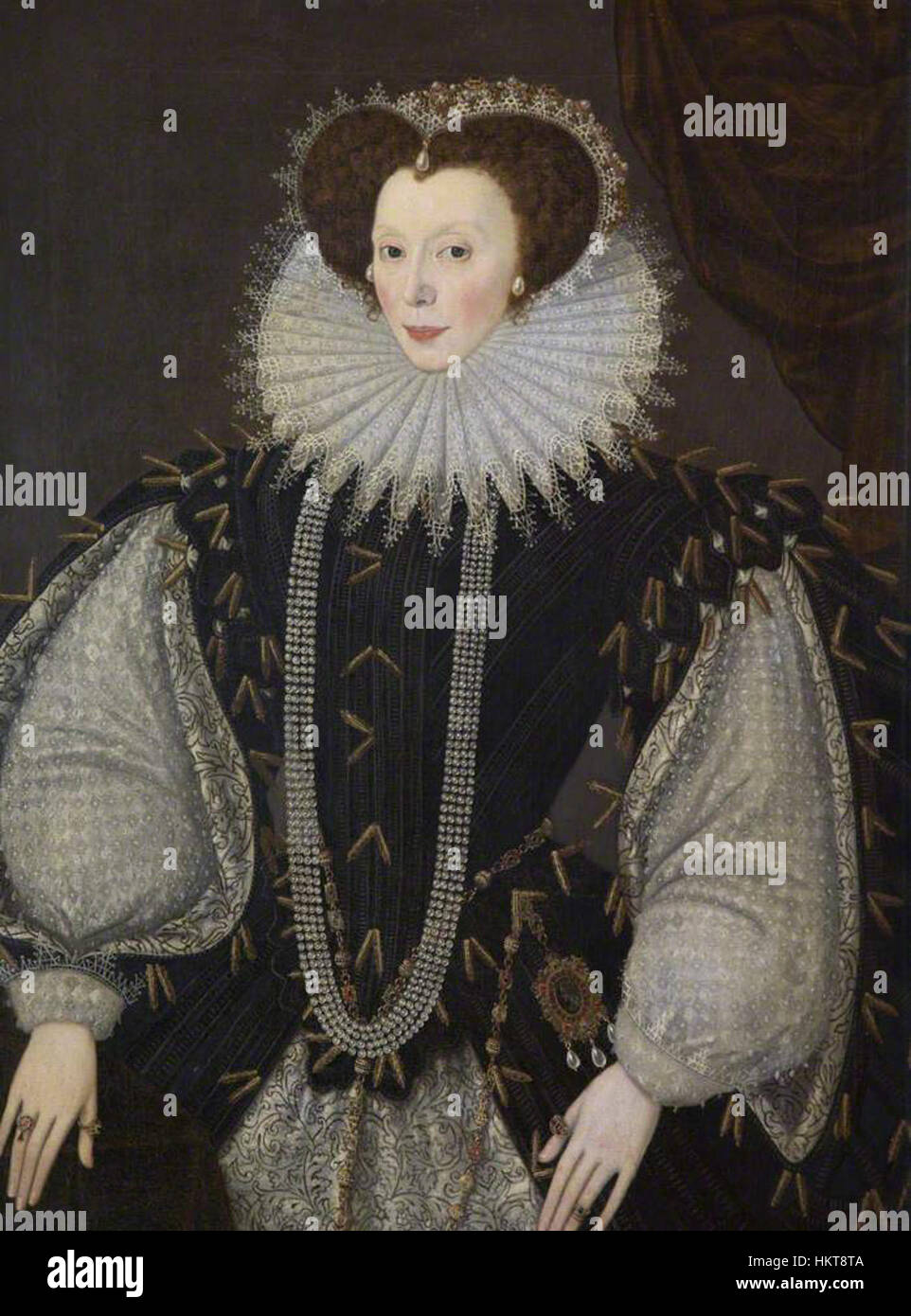 A portrait of Elizabeth Sydenham, Lady Drake. This artwork represents ...