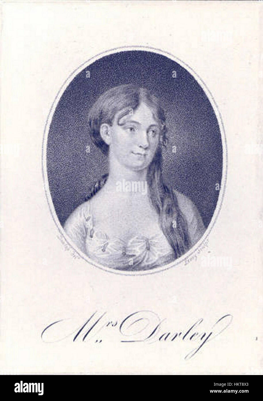 Ellen Darley is depicted in this portrait, capturing her elegance and ...