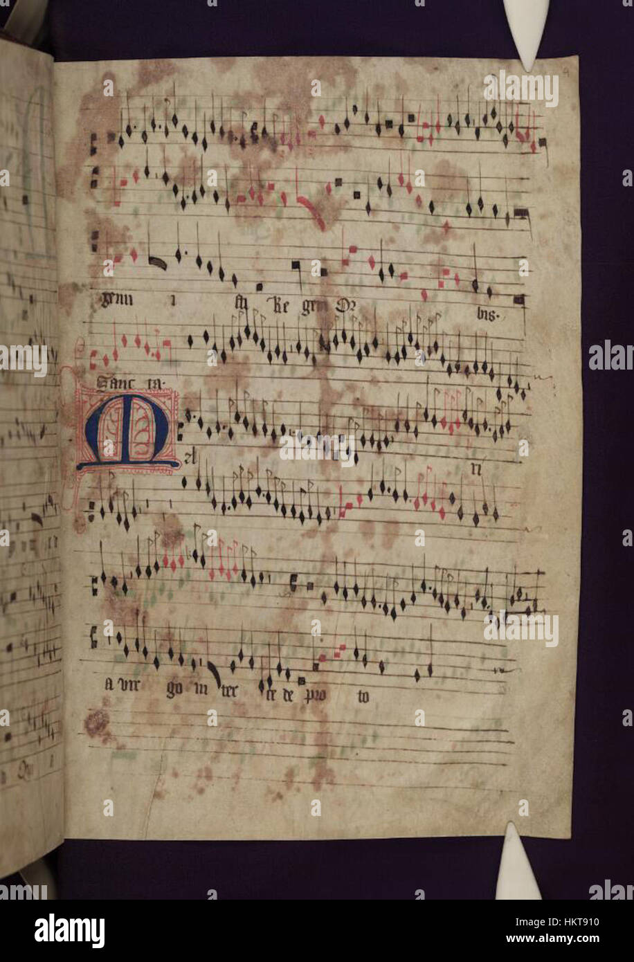 This image depicts five English manuscripts held in the Bodleian ...