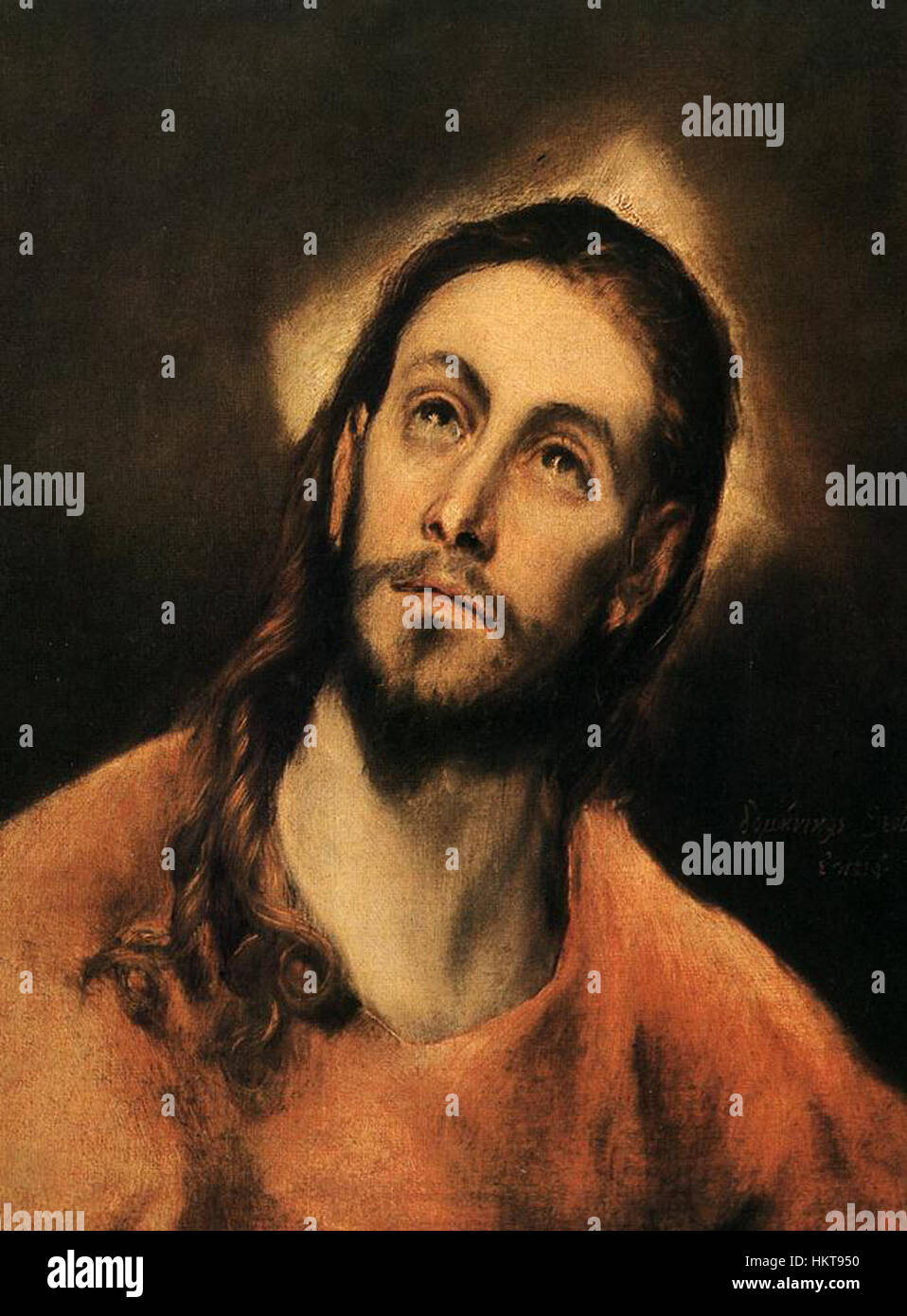 'Christ' by El Greco captures the dramatic expression and spiritual ...