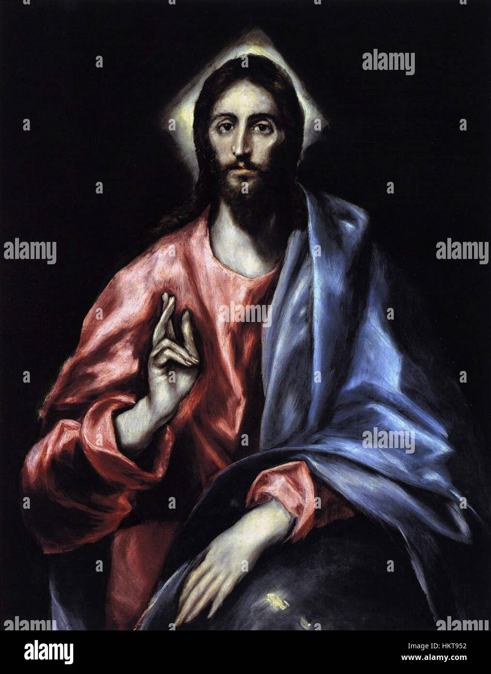 El Greco's 'Christ as Saviour' is a powerful religious painting ...