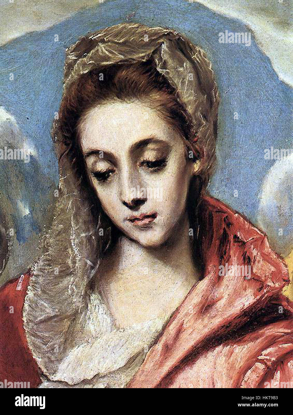 El Greco - The Holy Family (detail) - WGA10498 Stock Photo - Alamy