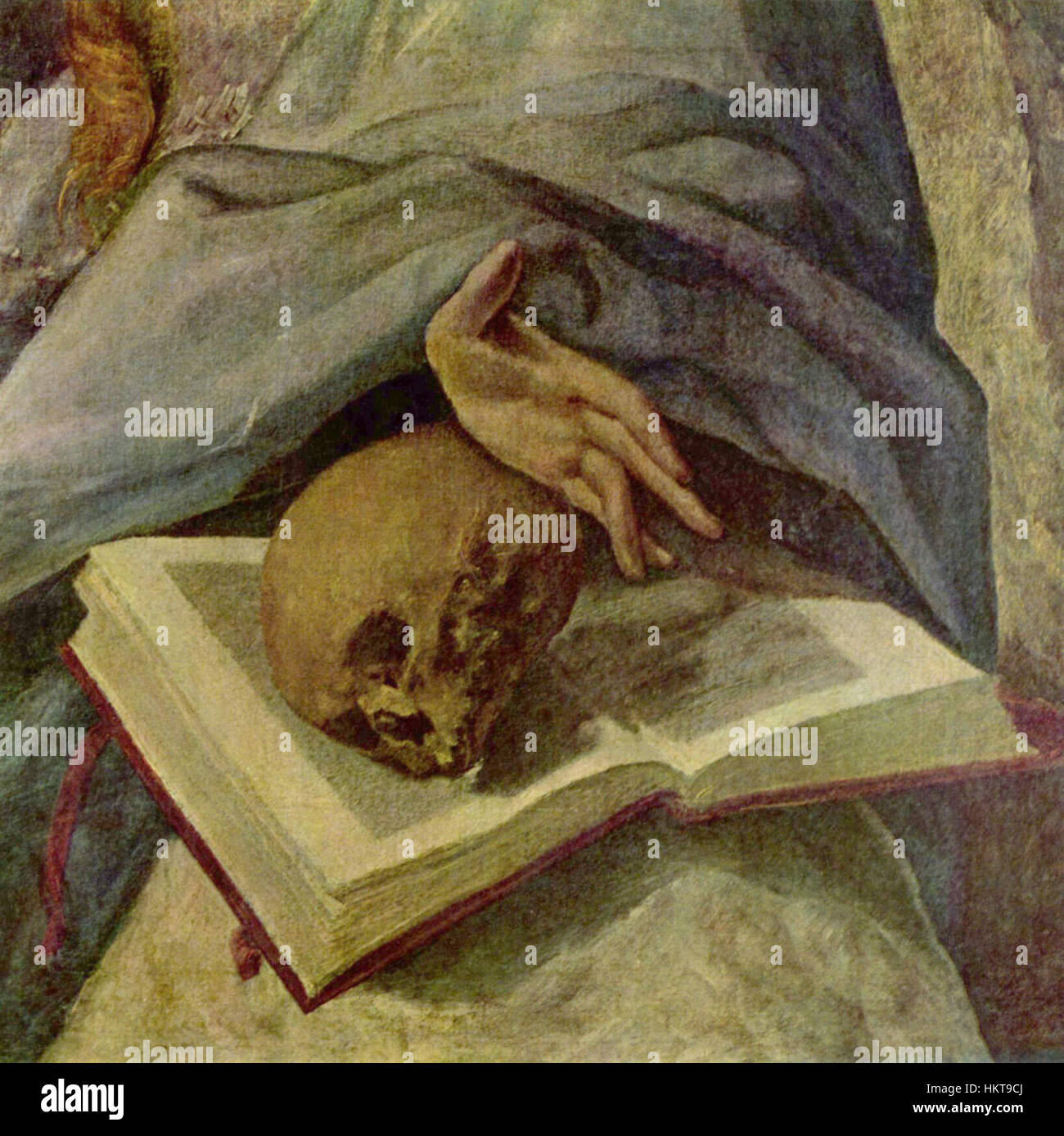 This artwork by El Greco showcases his signature style, blending ...