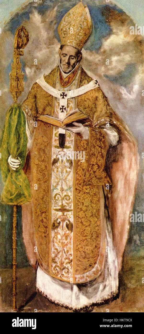 This artwork, attributed to the Spanish Renaissance artist El Greco ...