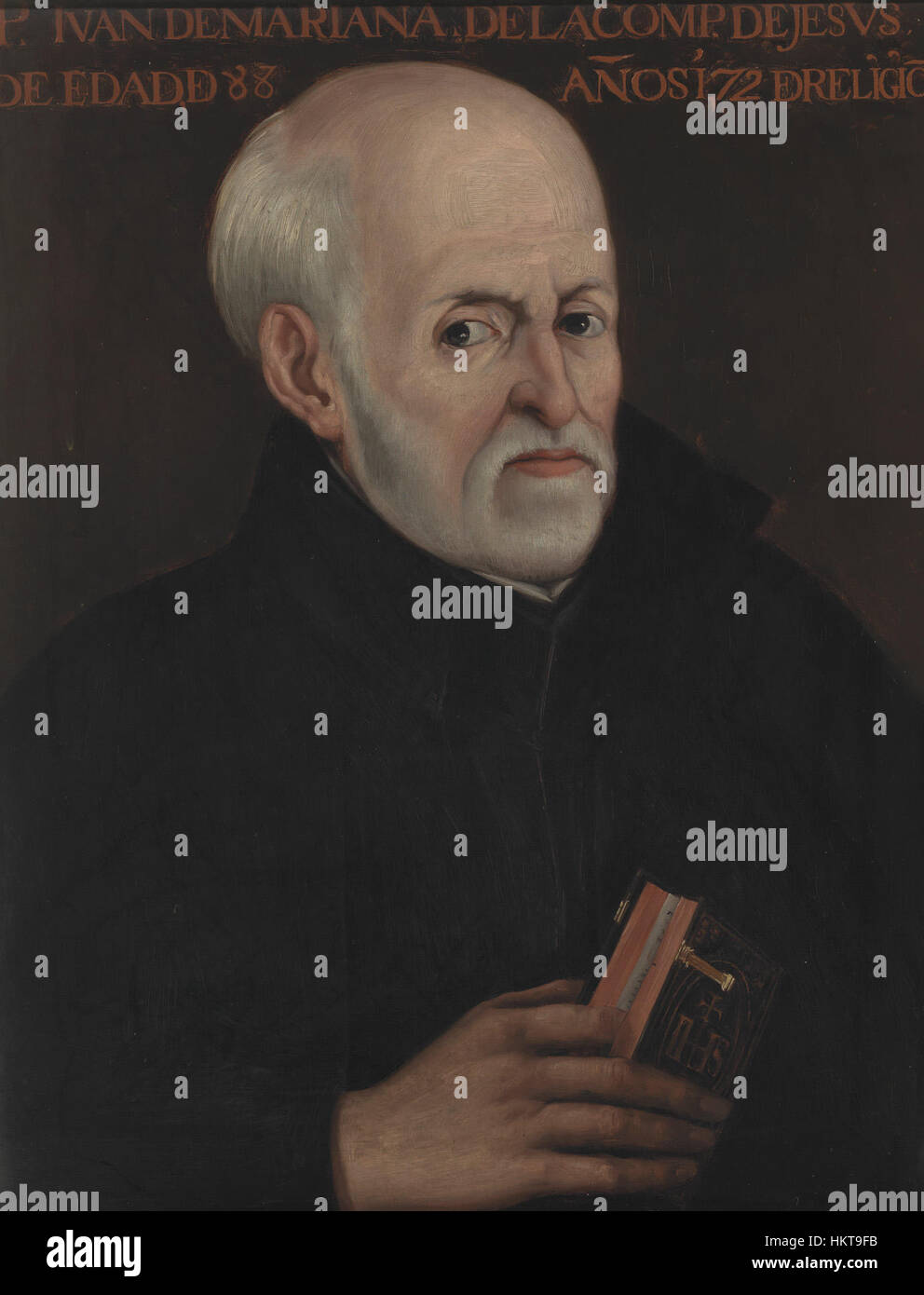 This painting of Juan de Mariana, a Spanish historian and Jesuit priest ...