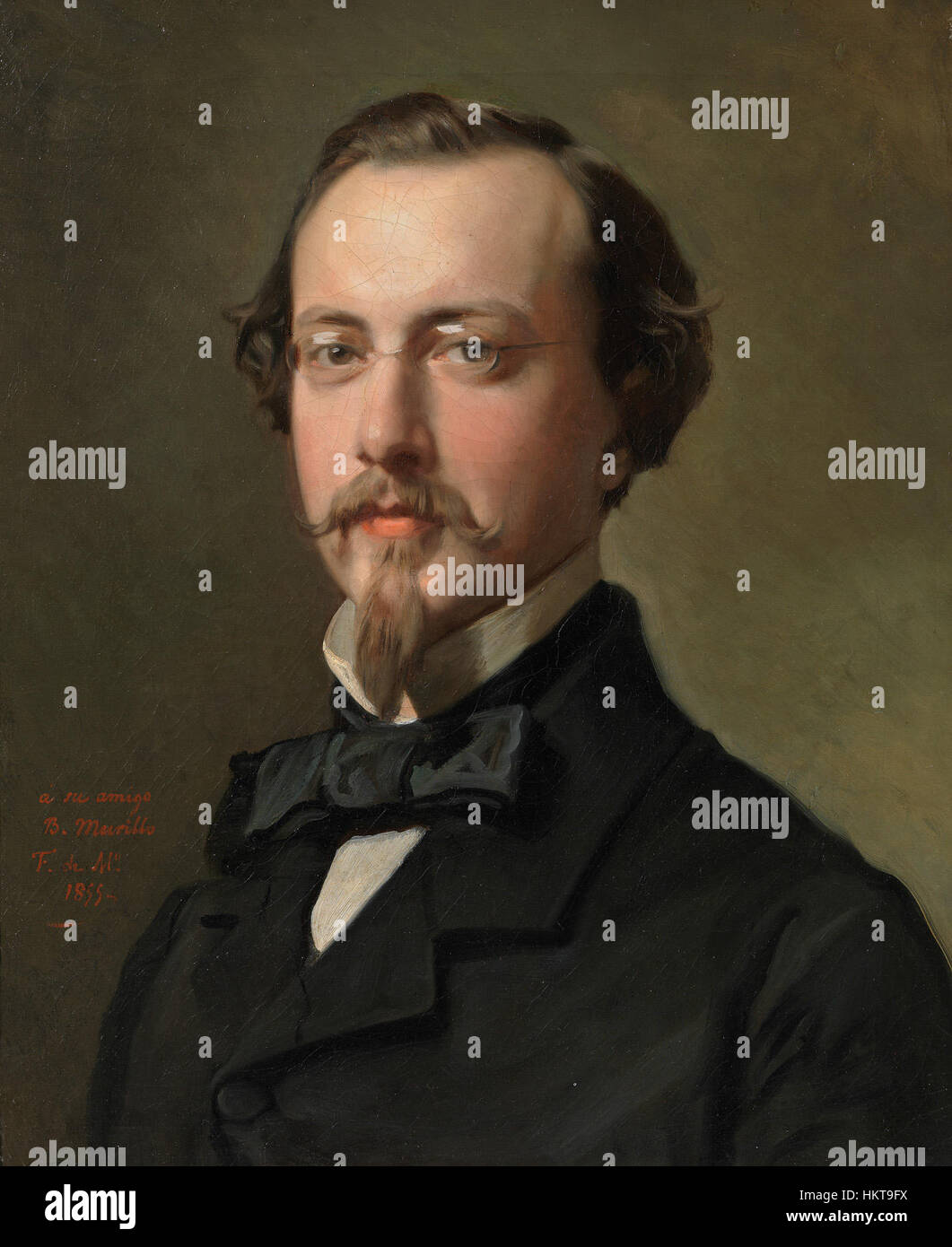 Federico de Madrazo’s 19th-century portrait of Benito Soriano Murillo ...