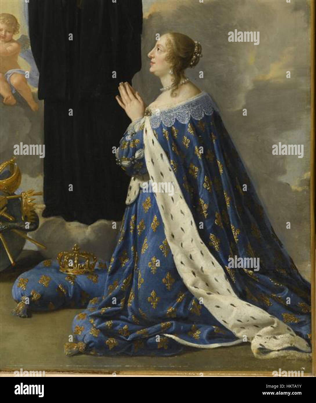 This painting by Anna Champaigne captures the elegance and poise of its ...