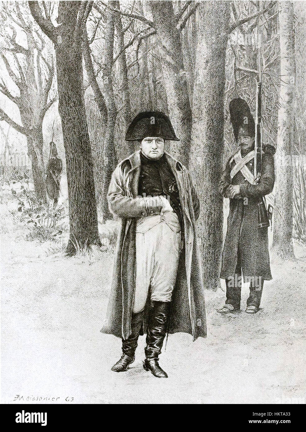 Meissonier print hi-res stock photography and images - Alamy