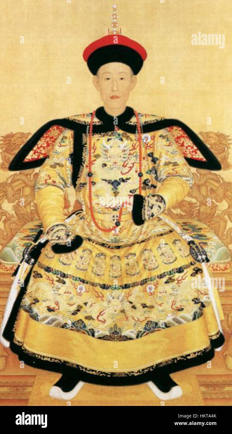 Emperor qianlong hi-res stock photography and images - Alamy