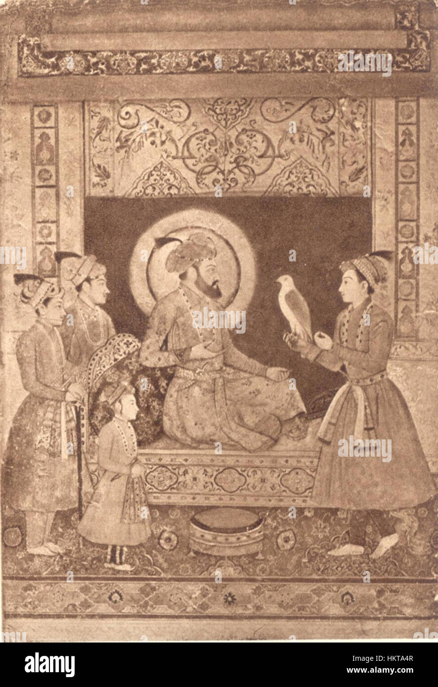 Mughal emperor shah jahan painting hi-res stock photography and images ...
