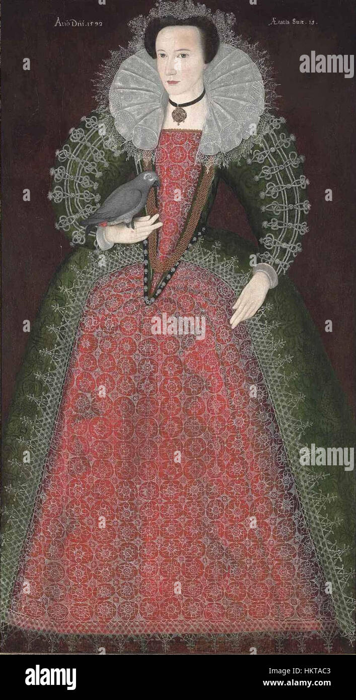 Lady with a parrot hi-res stock photography and images - Alamy