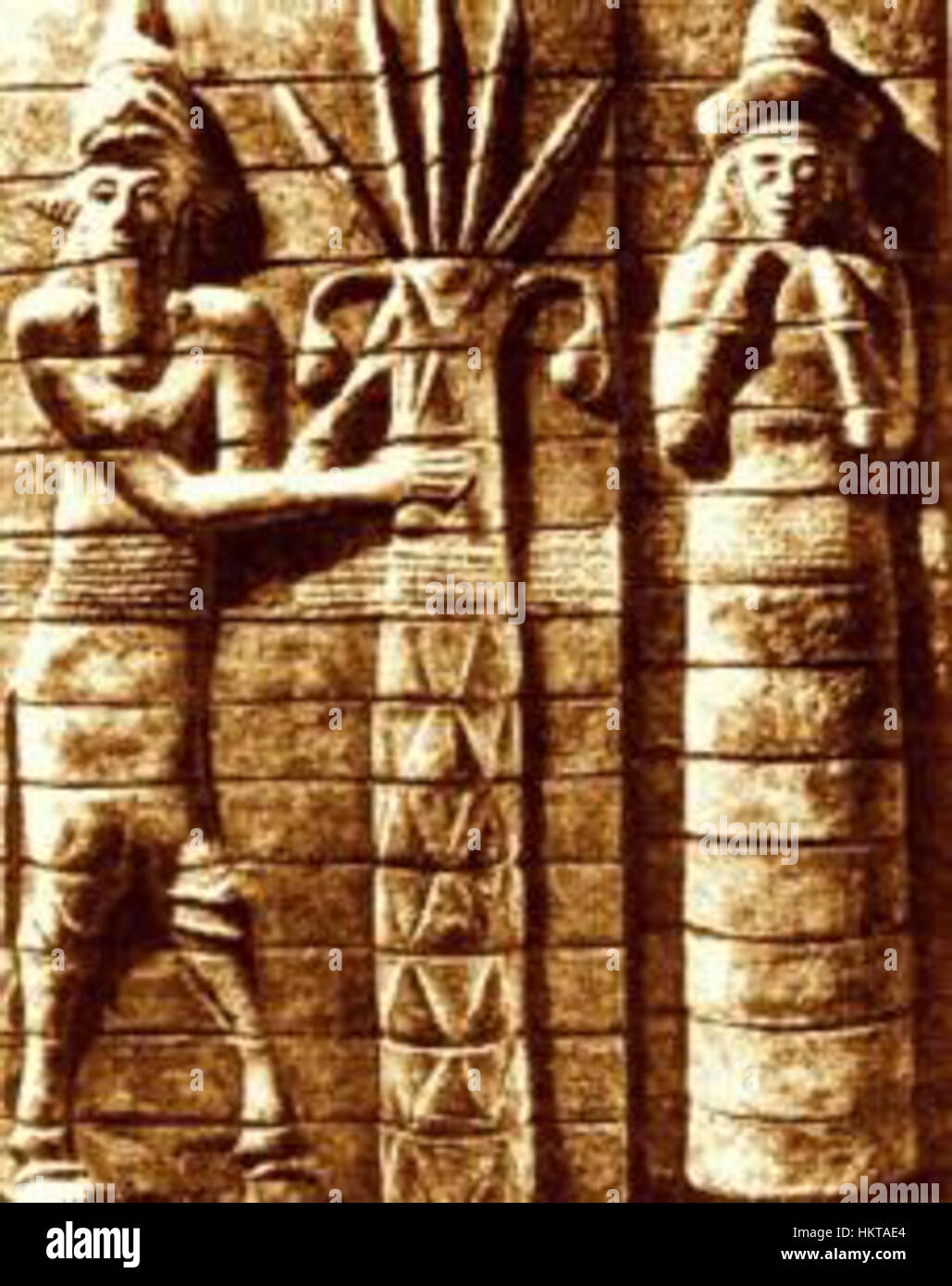 'Enlil e Ninlil' represents the ancient Sumerian deities Enlil, god of ...