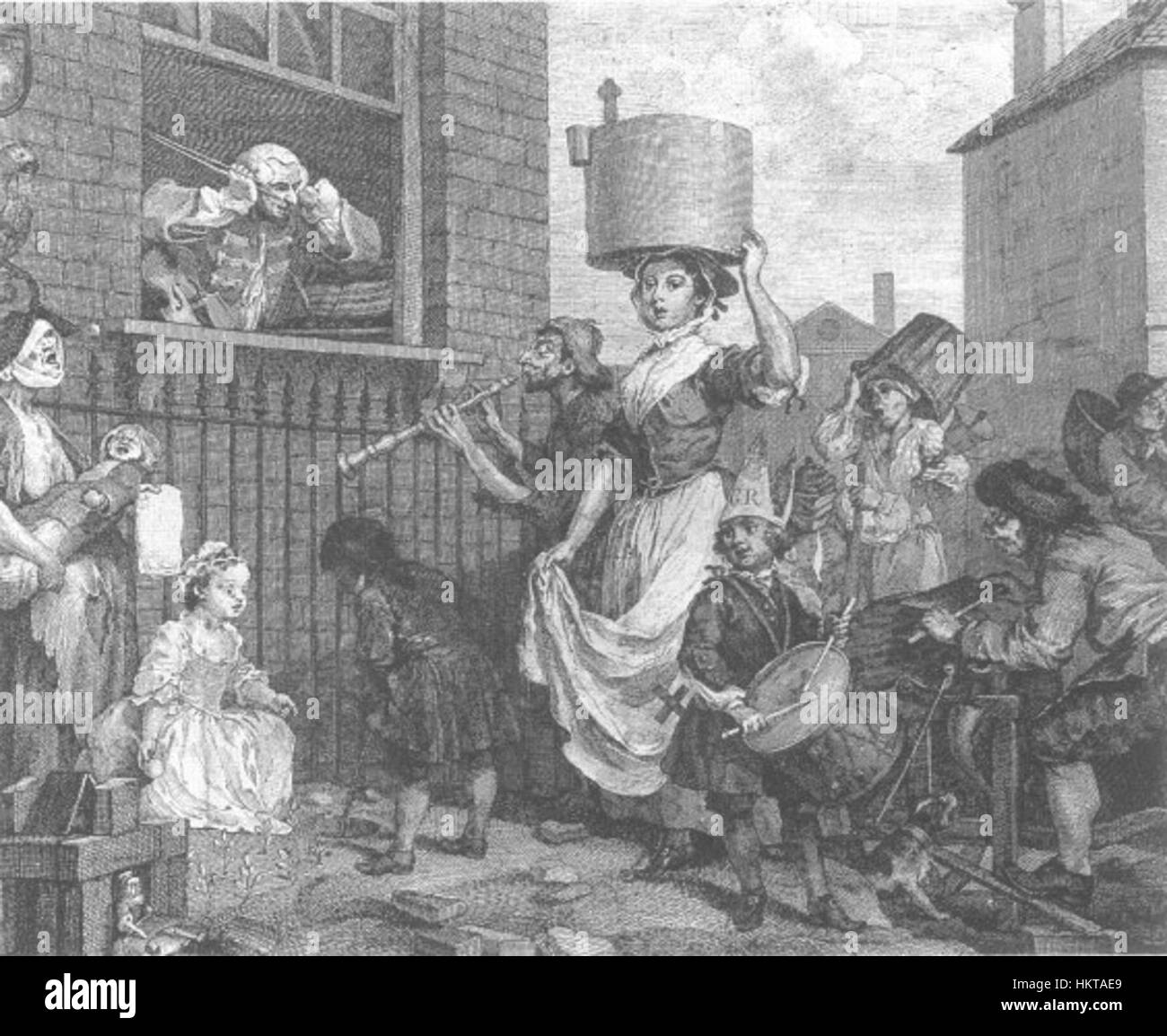 'Enraged Musician Trial' is a dramatic scene capturing a musician's ...