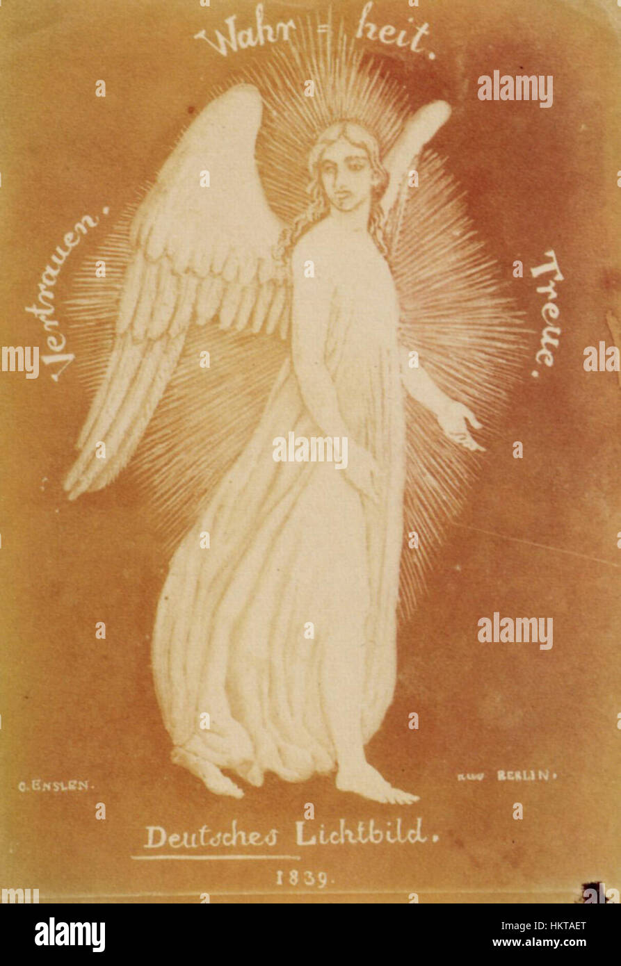 The 'Enslen Allegorie' is a painting that employs allegorical symbolism ...