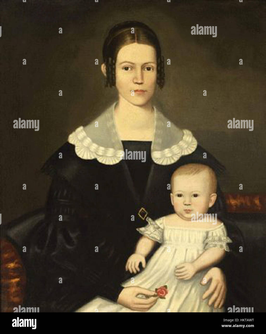 Erastus Salisbury Field’s ‘Mother and Child’ painting from 1839 ...