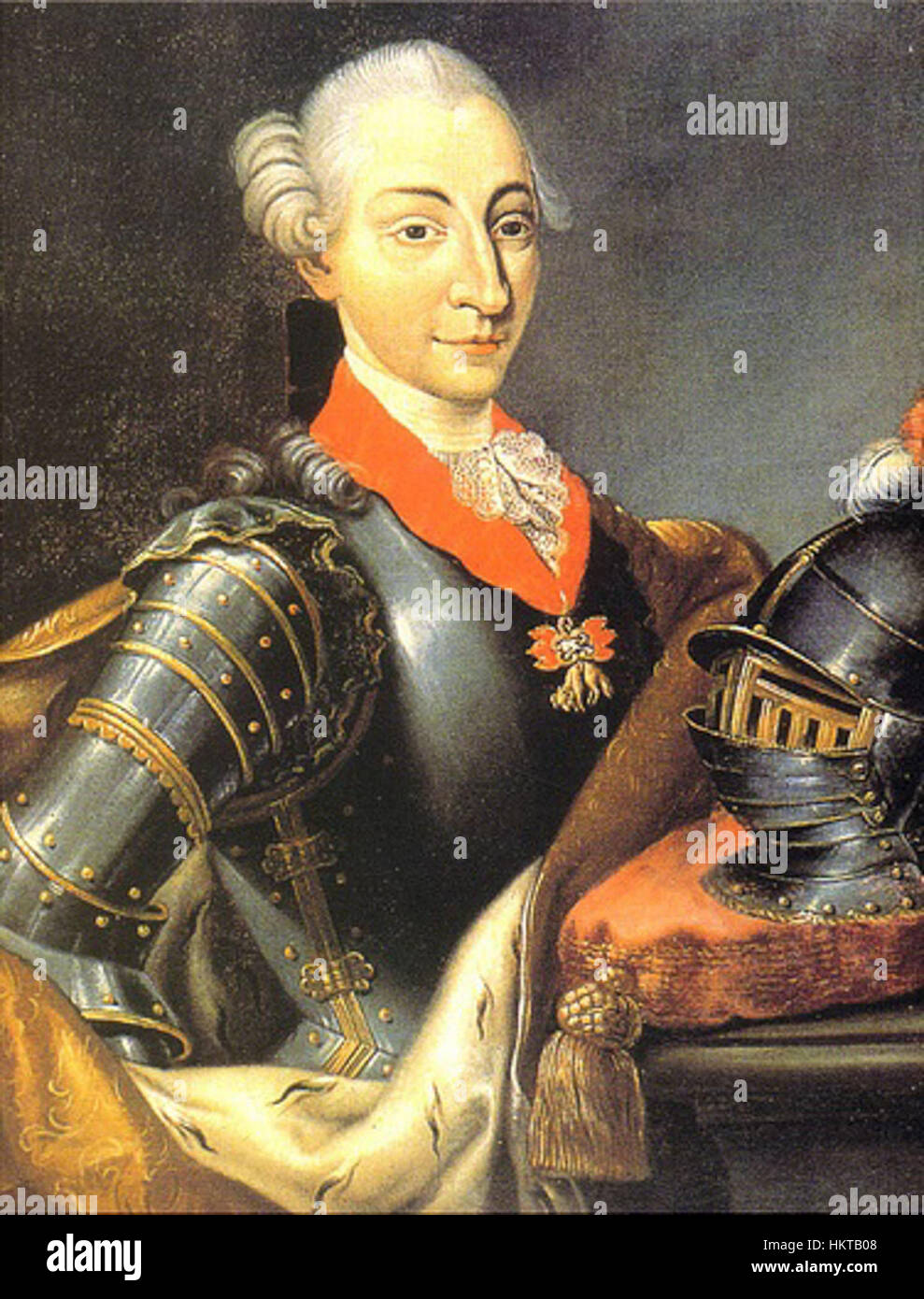 This portrait depicts Ercole III, an Italian Duke, emphasizing his ...