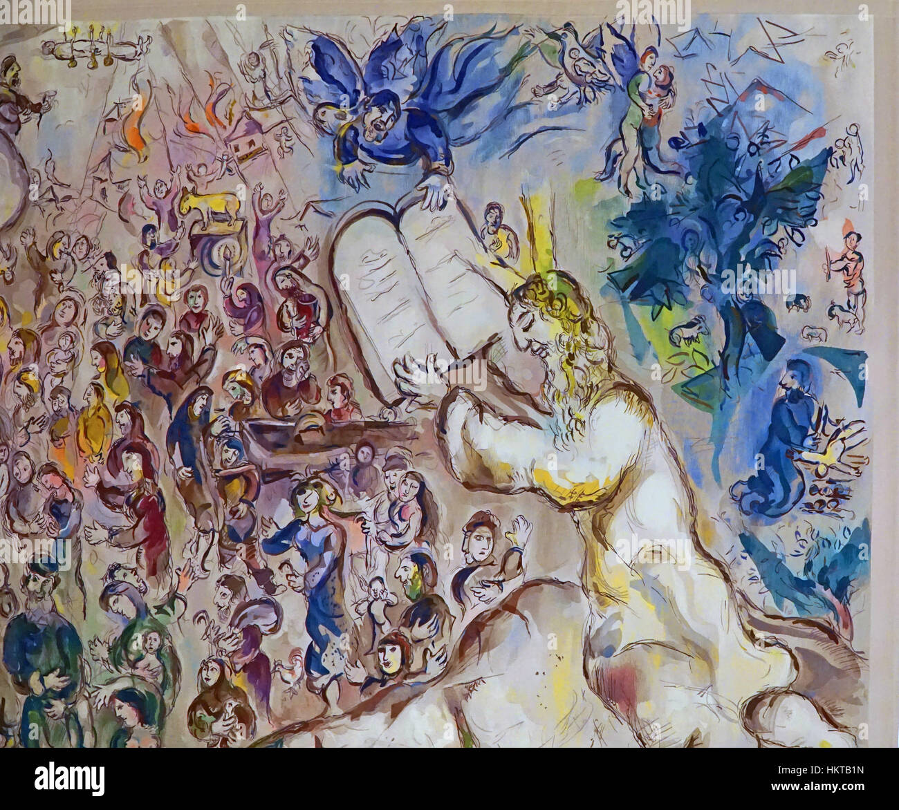 The Israeli parliament building is decorated with huge tapestries by ...