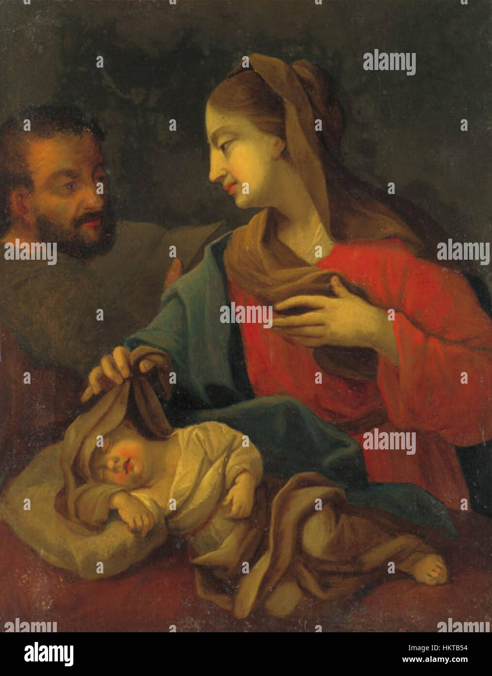 The ‘Holy Family with Sleeping Jesus’ by Erl is a 17th-century ...