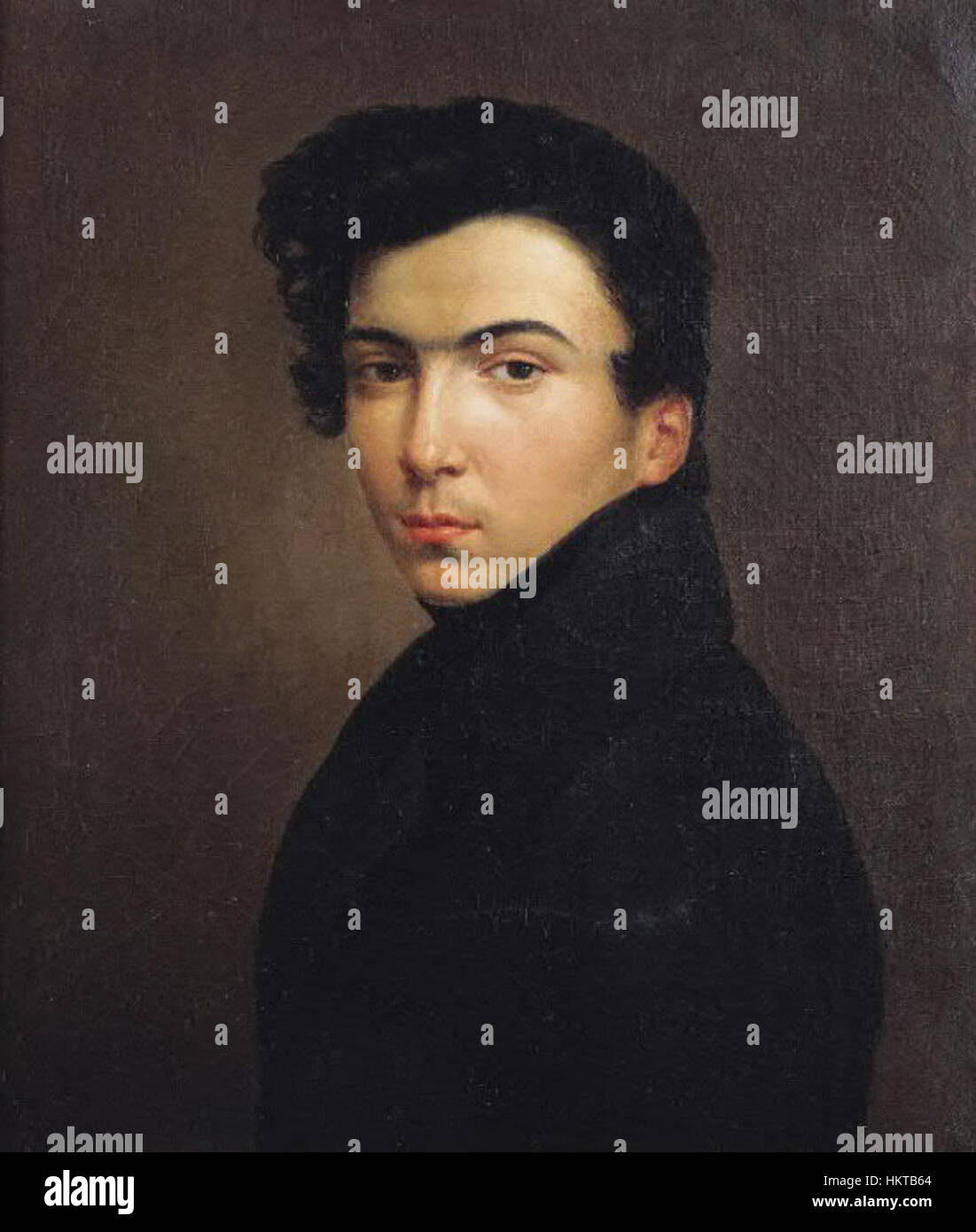 Ernest Hebert, a renowned 19th-century French artist, is known for his ...