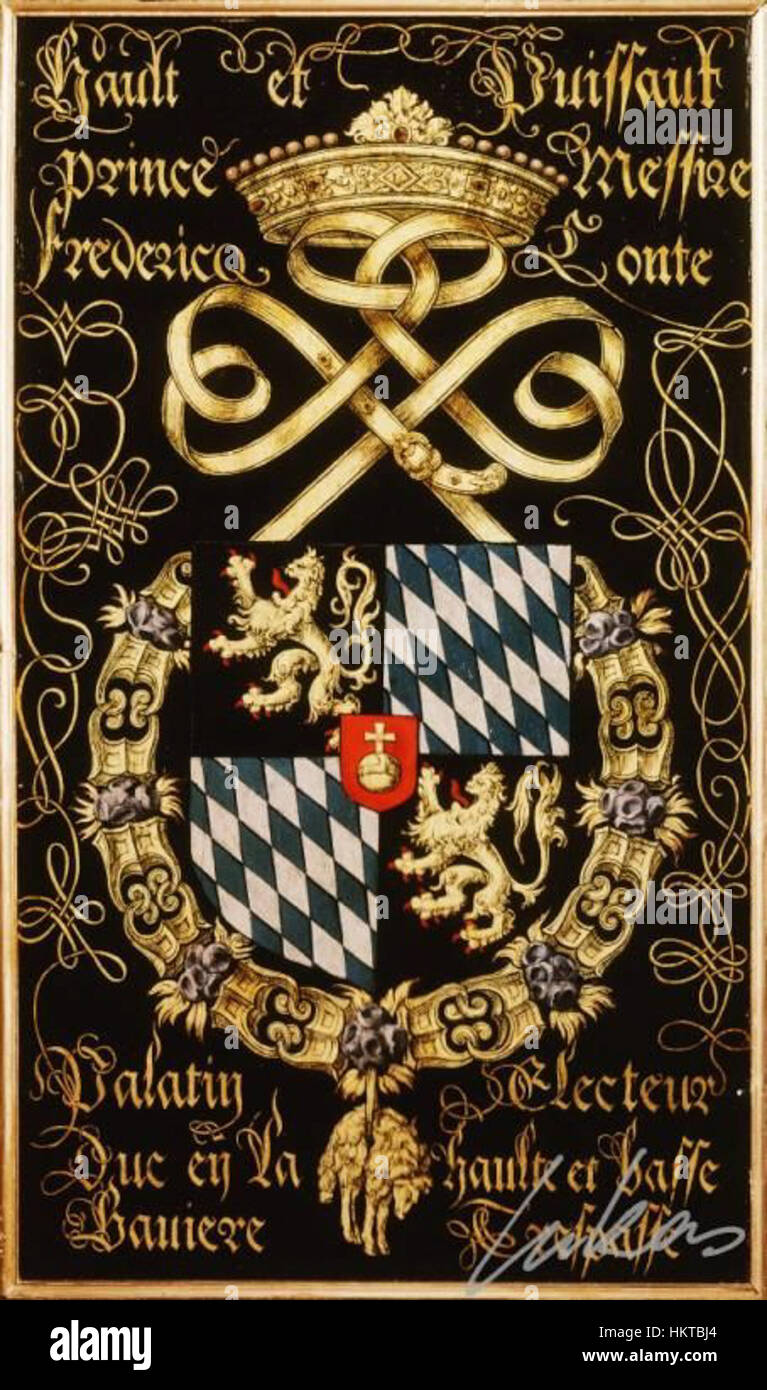The 'Escudo de Frederick II Palatinate' is a heraldic coat of arms ...