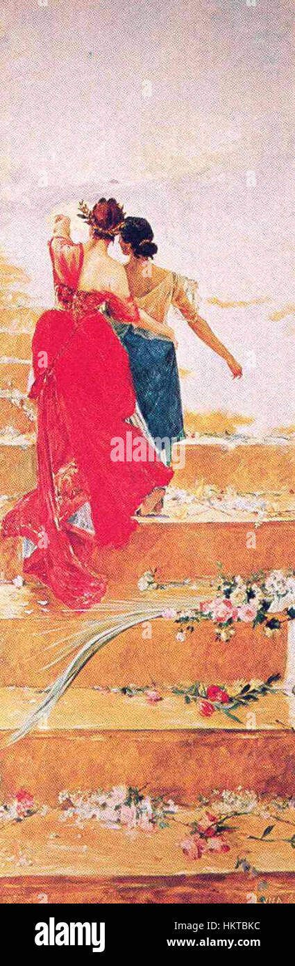 España y Filipinas by Juan Luna portrays the complex relationship ...