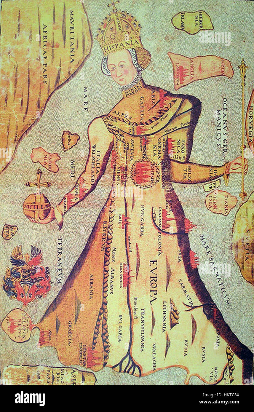 Queen map hi-res stock photography and images - Alamy