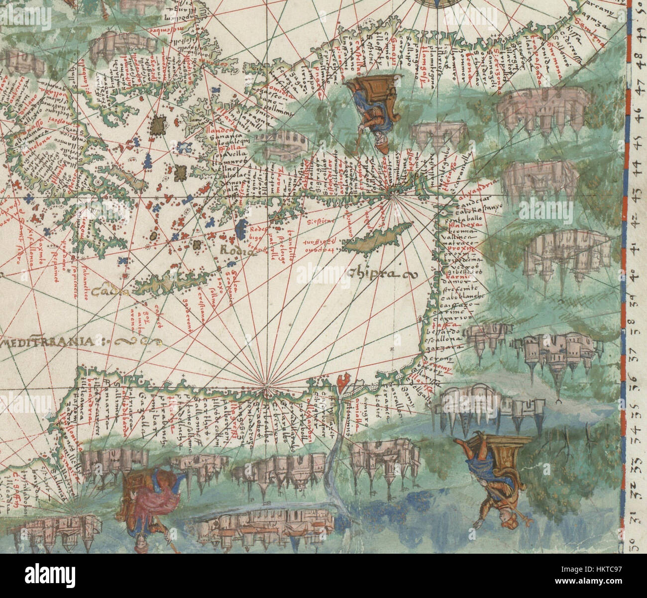 The Portolan Atlas, created anonymously in 1547 in Dieppe, showcases ...