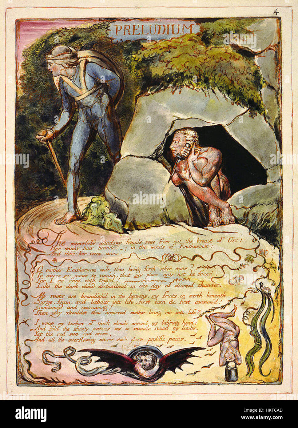 This artwork, *Europe a Prophecy*, is a print from the series by ...