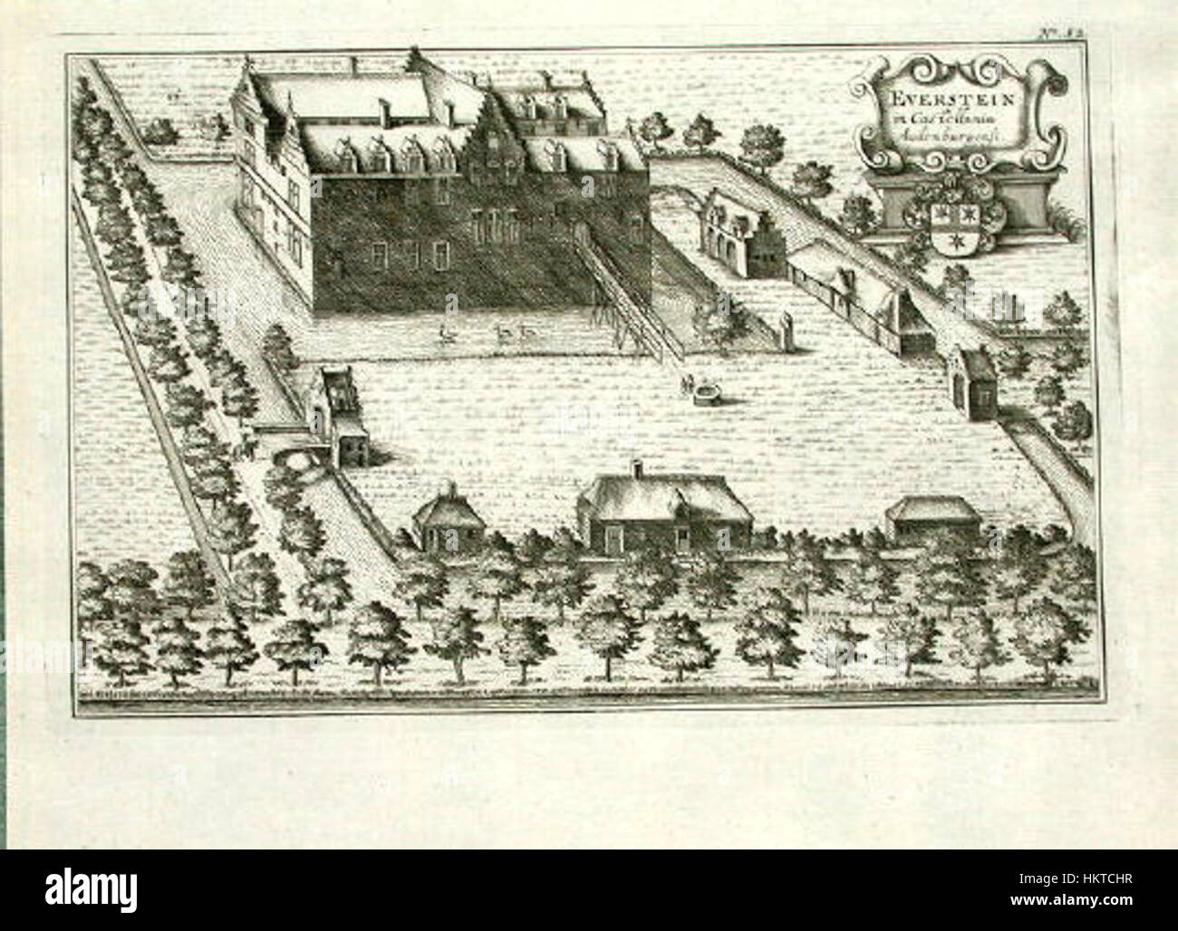 This map by Everstein Wondelgem and Sanderus illustrates the region of ...