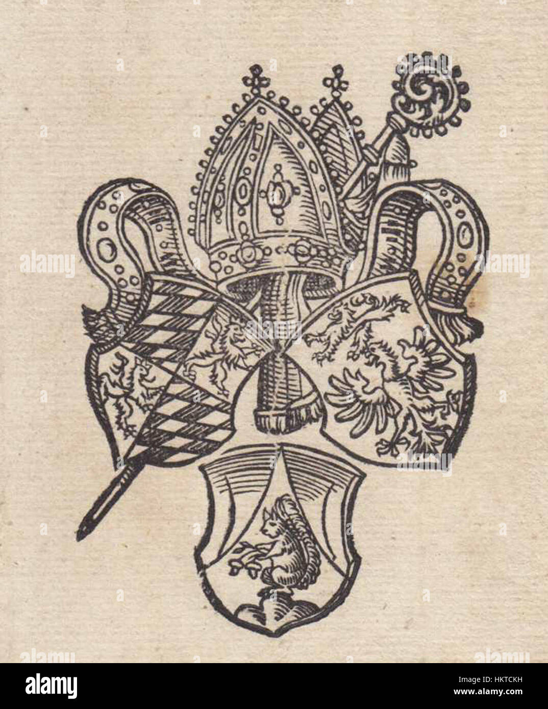 The Ex-libris 'Andechs 01' is a unique bookplate design, featuring ...