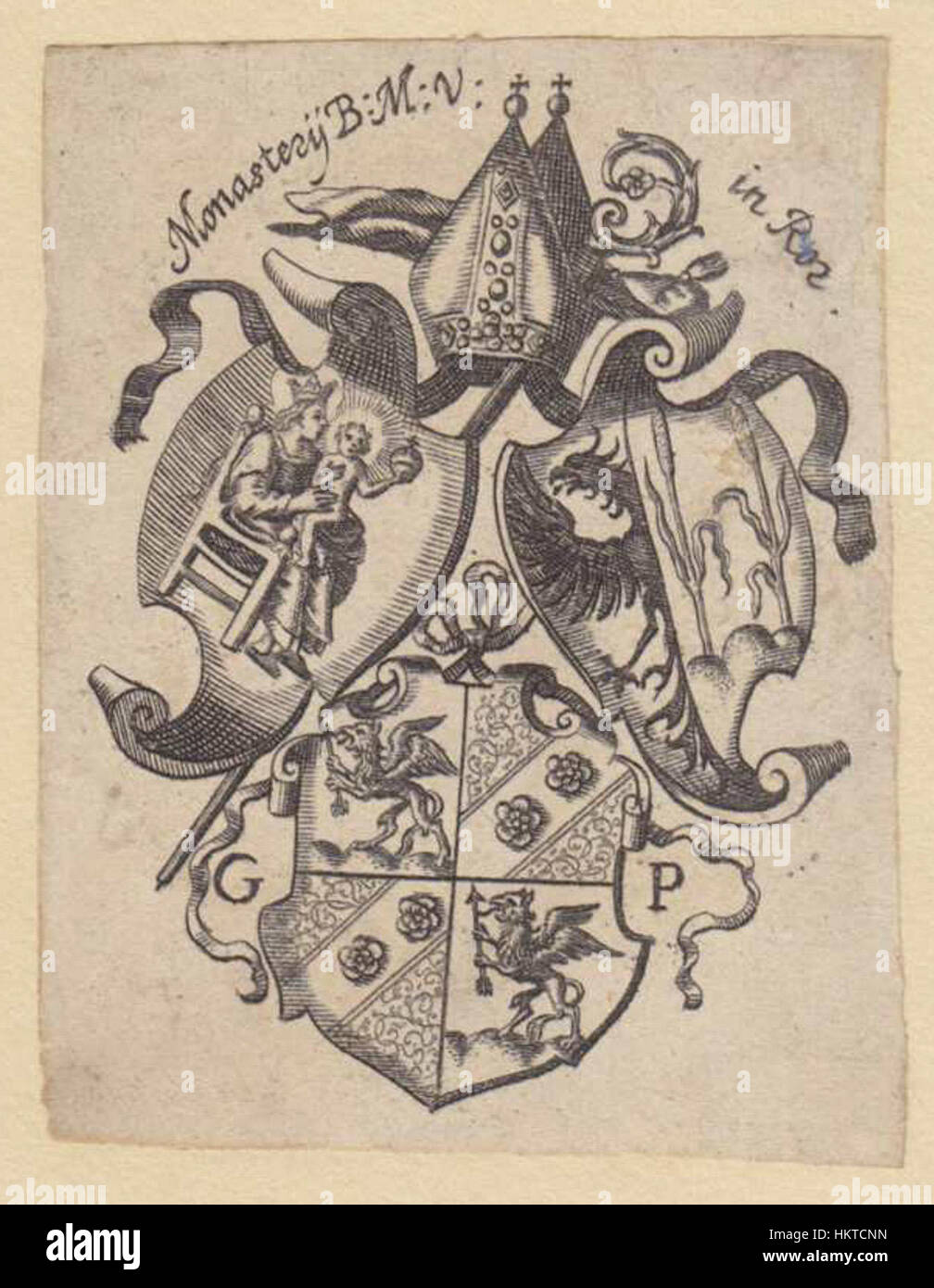 The 'Ex-libris Rohr' represents a bookplate design for the ...