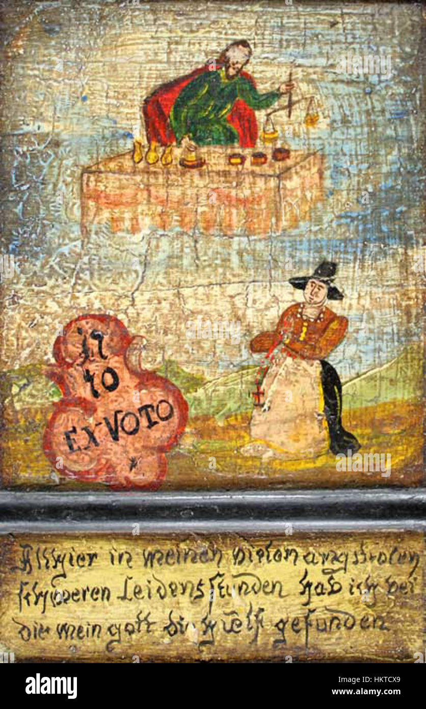 Ex voto painting hi-res stock photography and images - Alamy