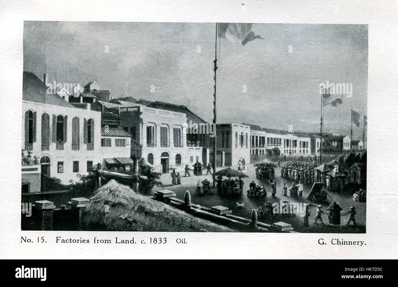 This painting depicts factories in a rural landscape, capturing the ...