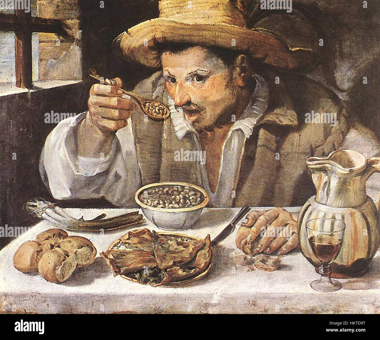 Annibale carracci the beaneater hi-res stock photography and images - Alamy