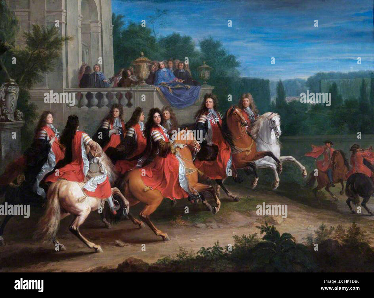 The *Famille Colbert*, painted between 1680 and 1683, is a historical ...