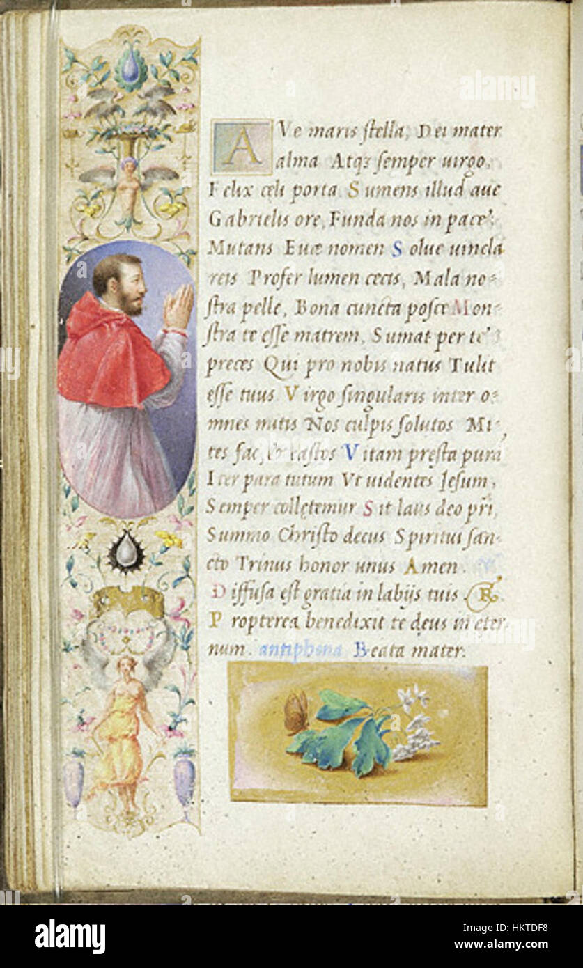 The 'Farnese Hours' (M.69) is a Renaissance manuscript illuminated with ...