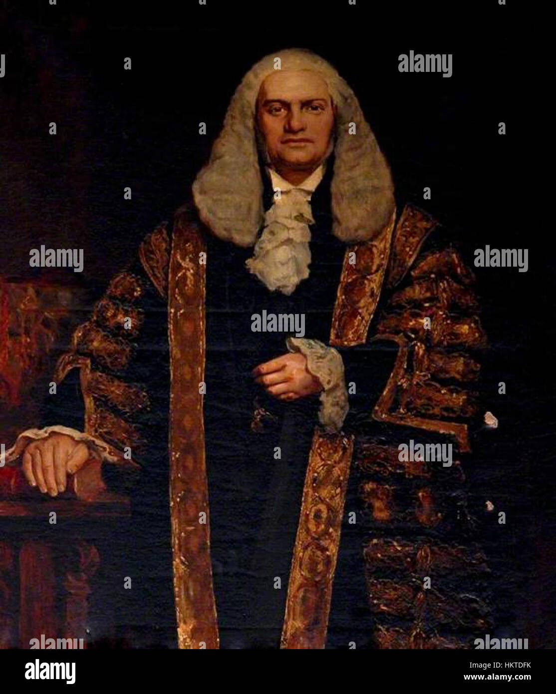 Farrer Lord Herschell LC by Hubert von Herkomer Stock Photo - Alamy