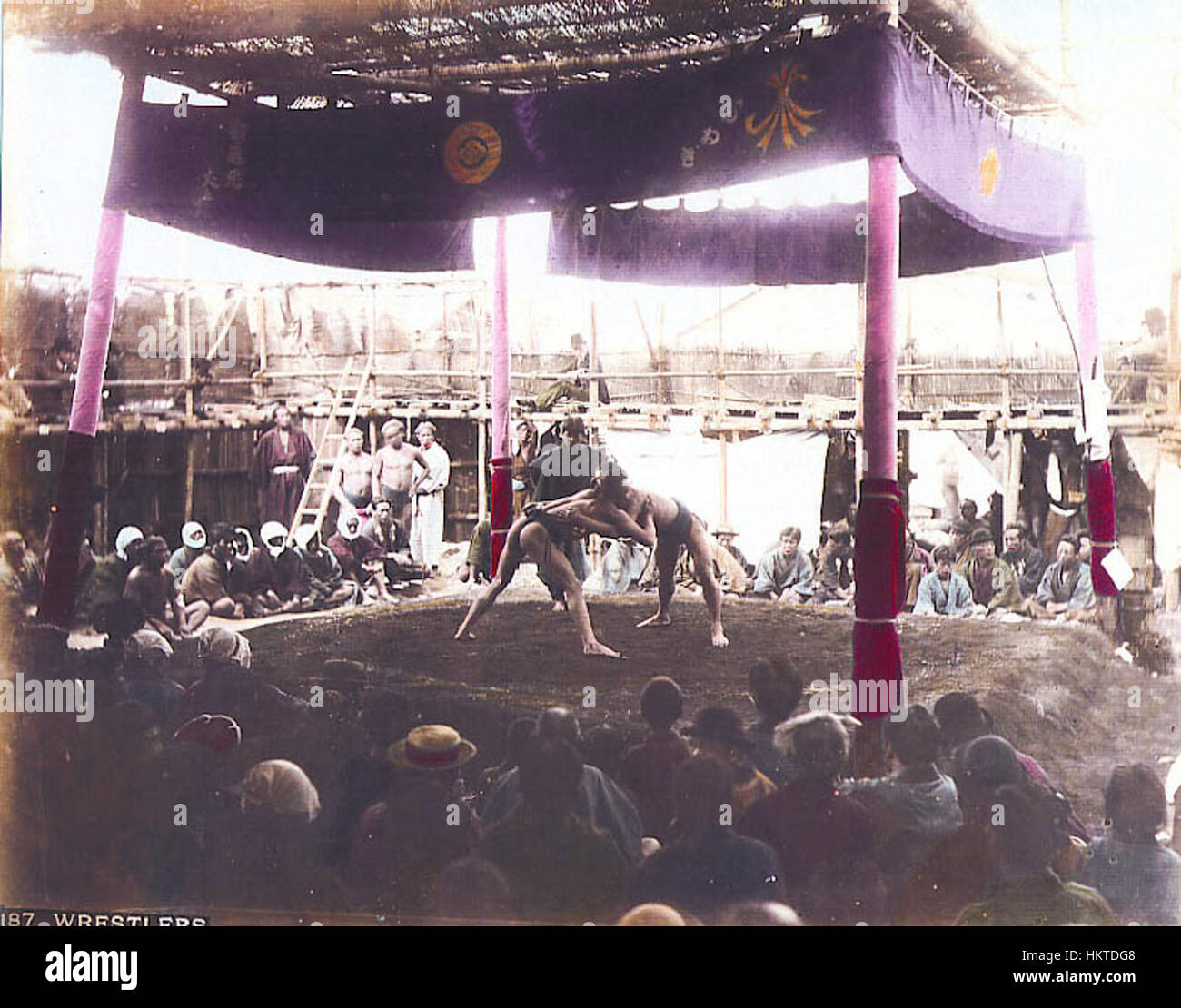 'Farsari Sumo' is an artwork featuring the traditional Japanese sport ...