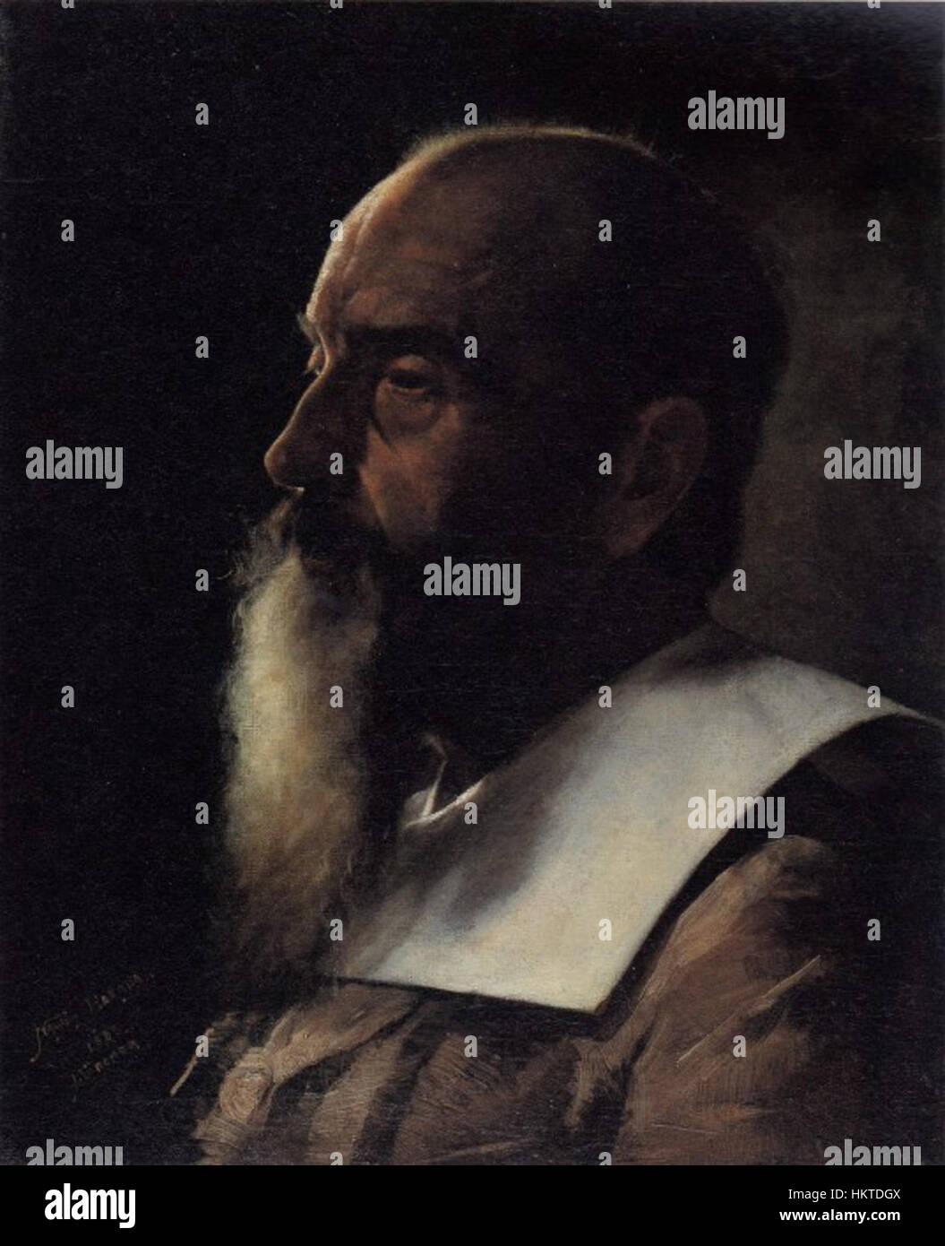 'Father' by Harada Naojiro (Shin-etsu) is an emotional painting ...