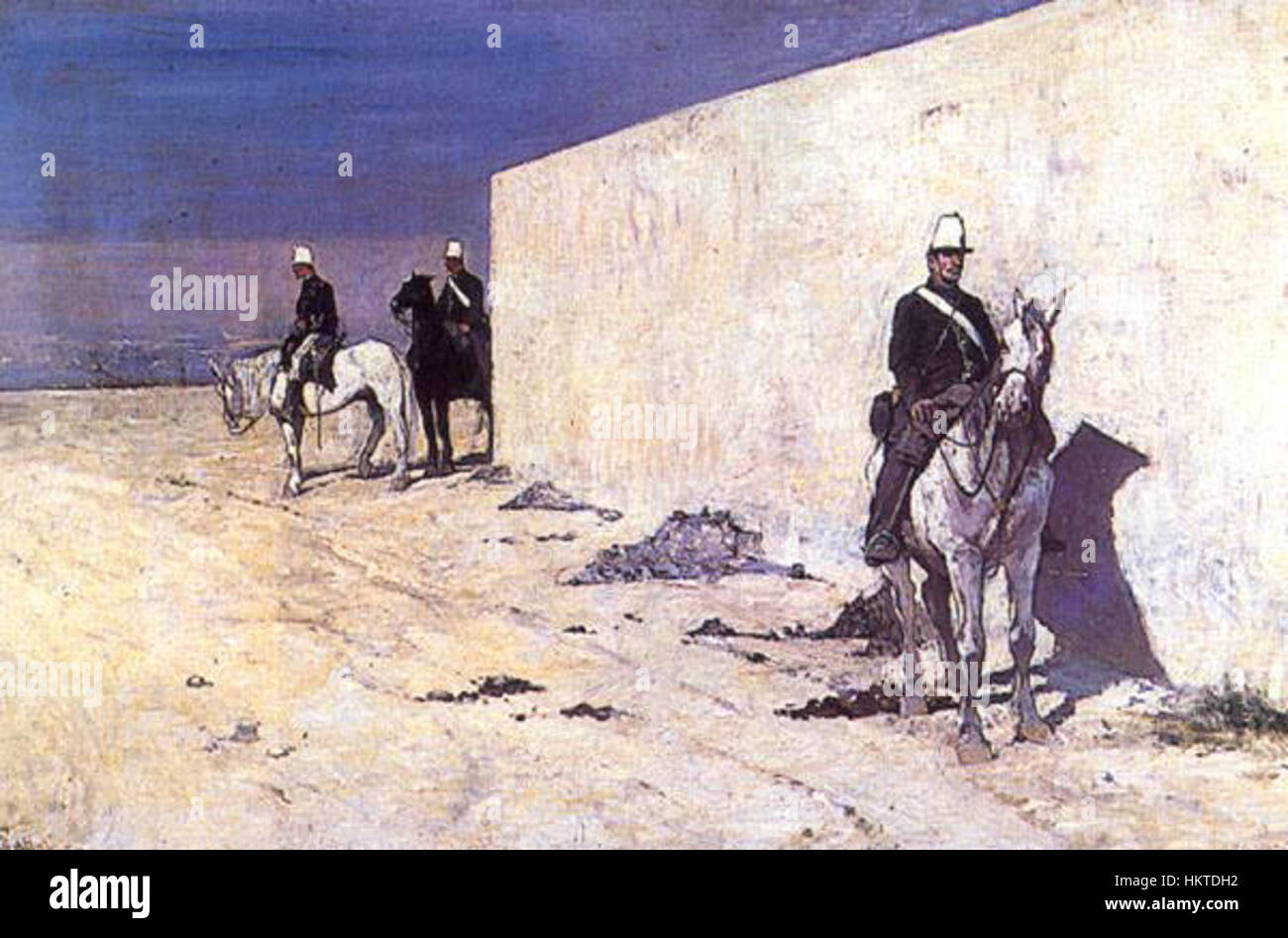 'Fattori In Vedetta' is a painting by Italian artist Giovanni Fattori ...