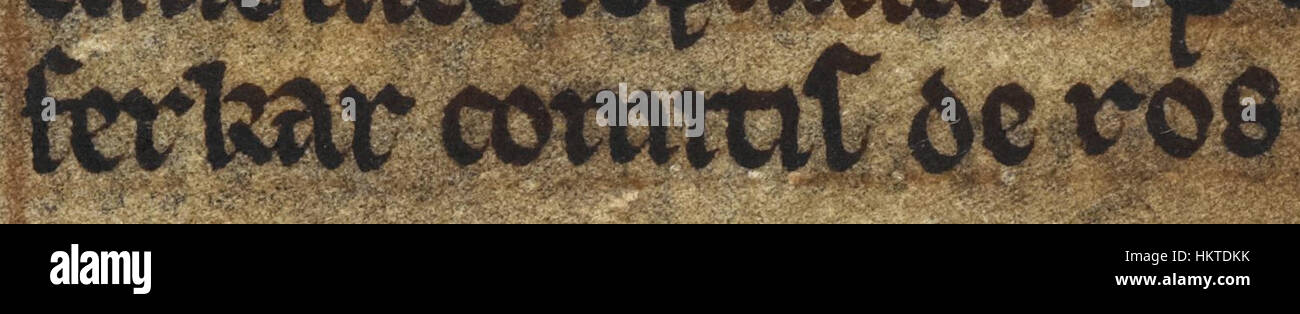 Gaelic manuscript hi-res stock photography and images - Alamy