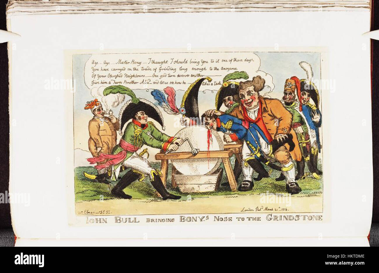 This 19th-century print from Bodleian Libraries depicts the character ...