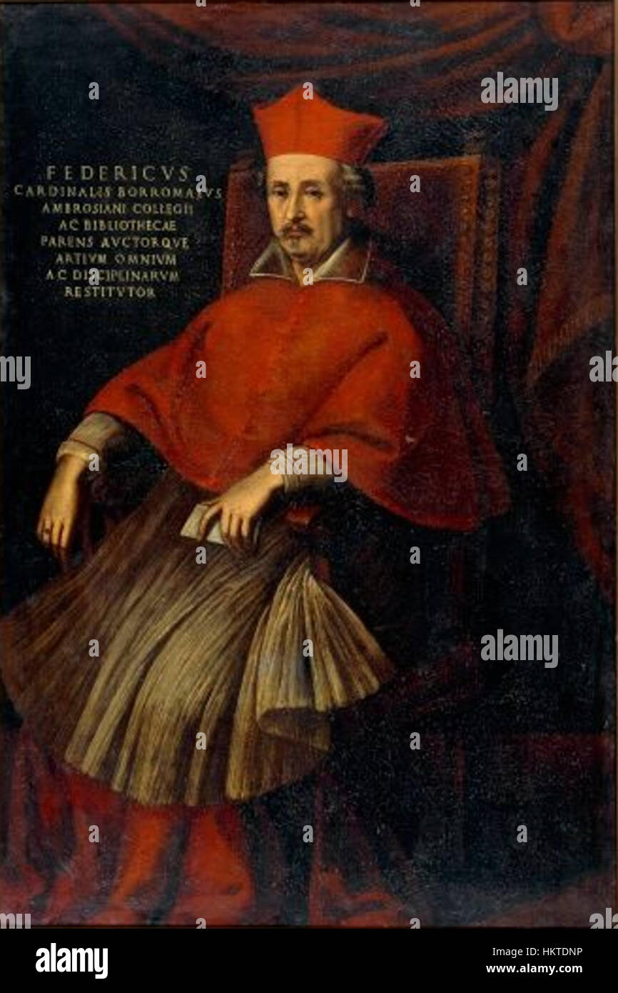 Federico Borromeo was an Italian Cardinal and art collector, known for ...