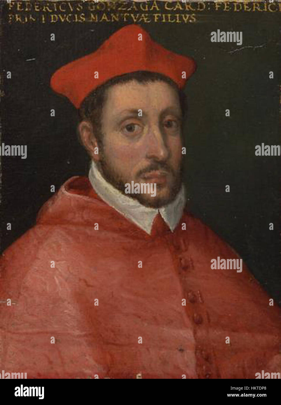 This portrait of Federico Gonzaga, created by an unknown artist ...