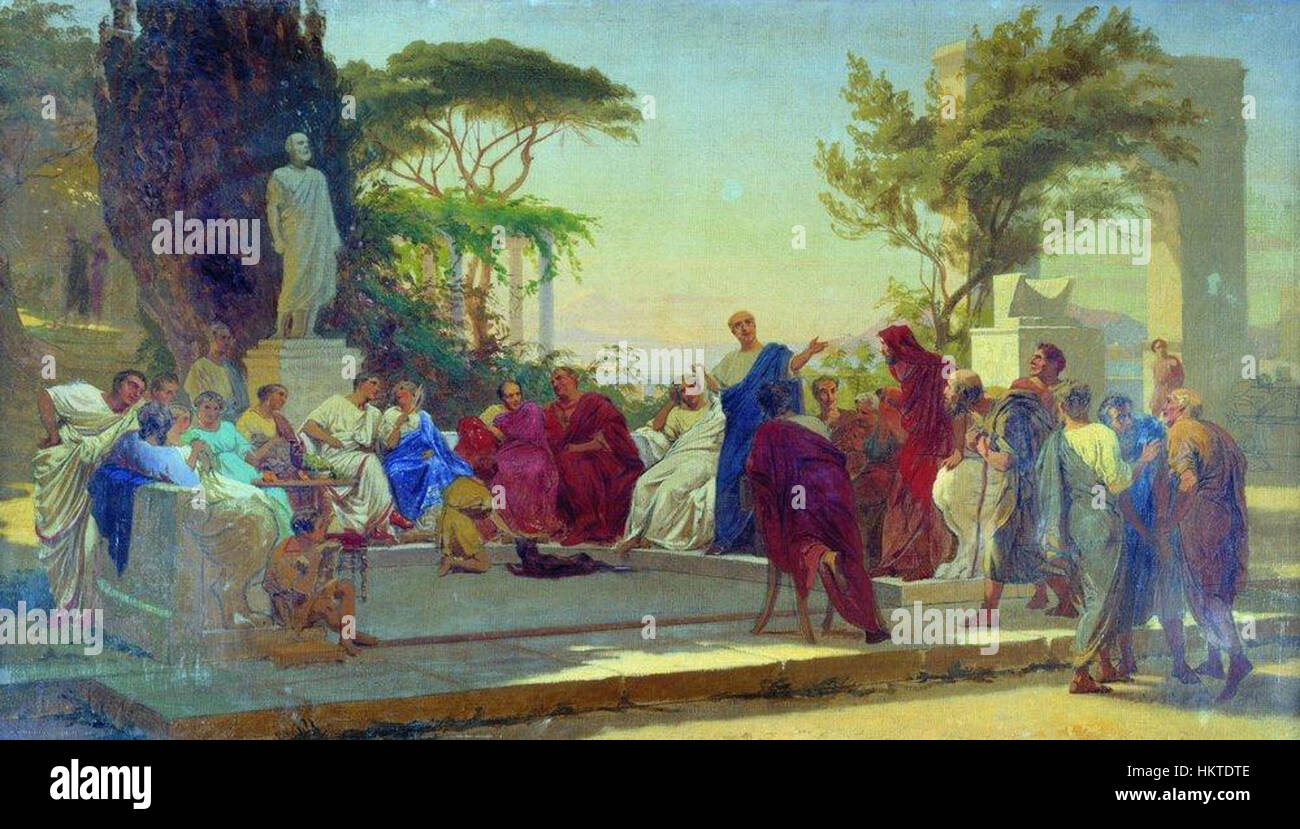 A piece by Fedor Bronnikov, capturing historical scenes with his ...