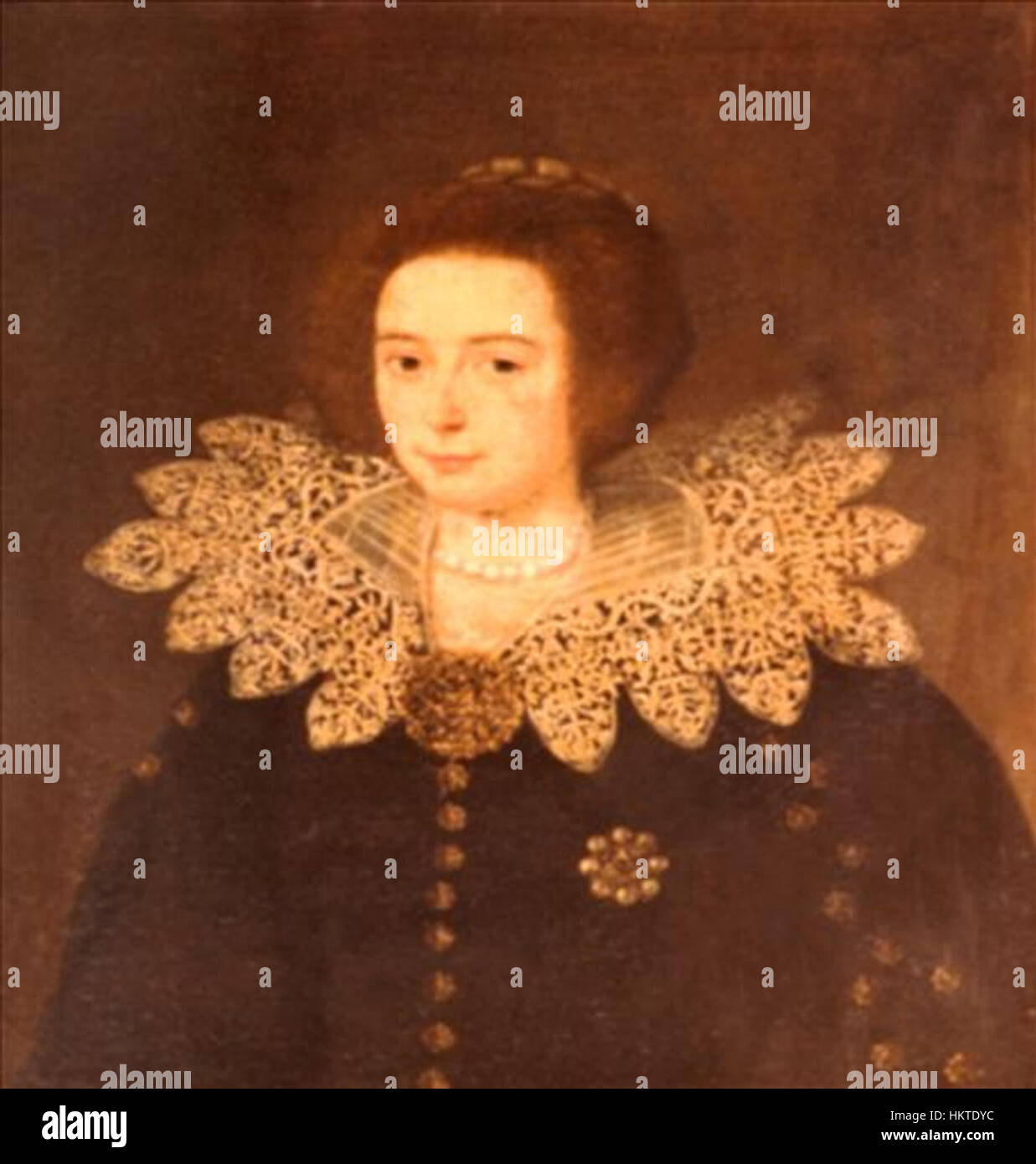 This portrait of Felicita Canossa, an Italian noblewoman, captures her ...