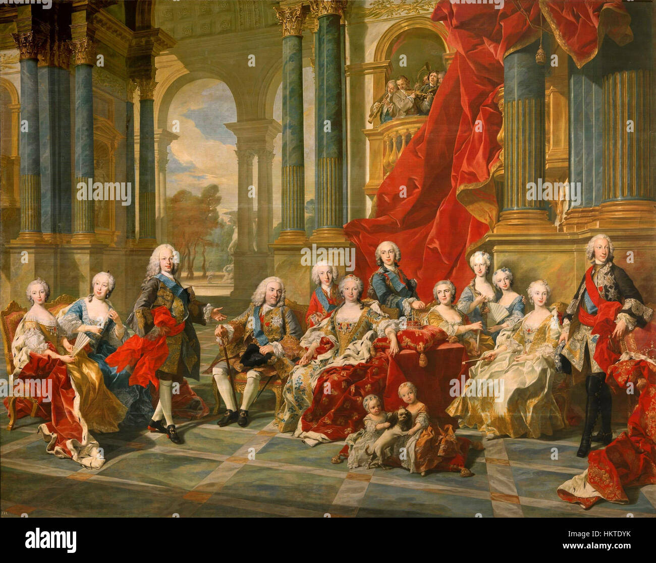 The family of felipe v hi-res stock photography and images - Alamy