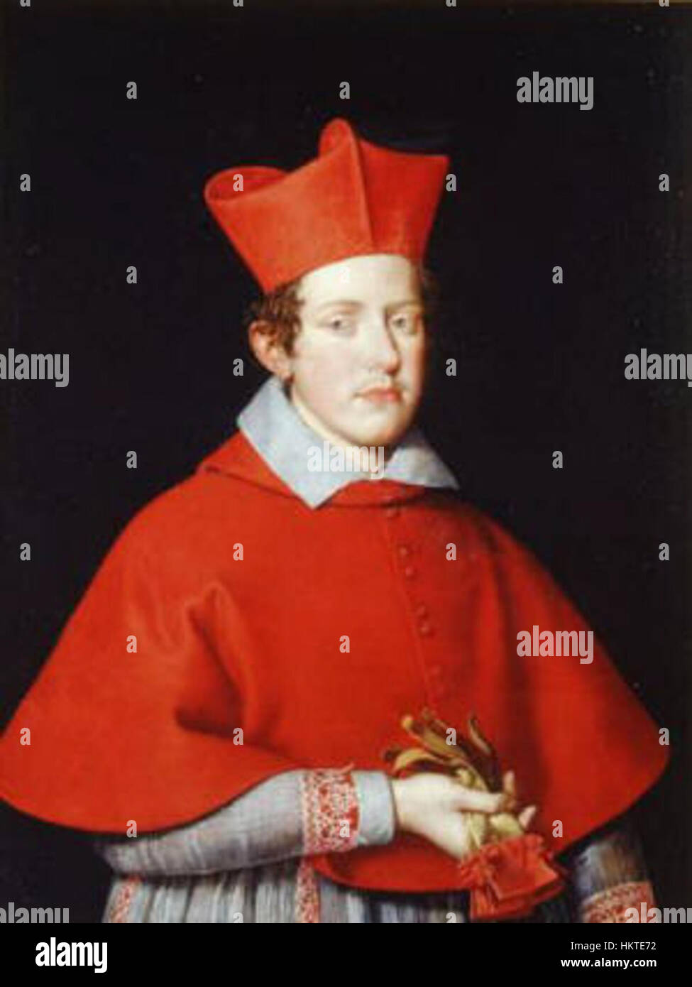 The painting of Ferdinando Gonzaga, an Italian nobleman and ruler ...