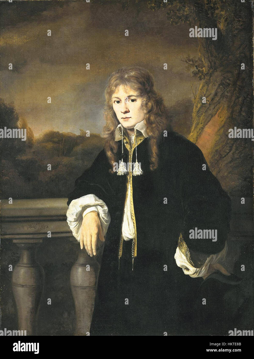 A painting by Ferdinand Bol, a renowned 17th-century Dutch artist known ...